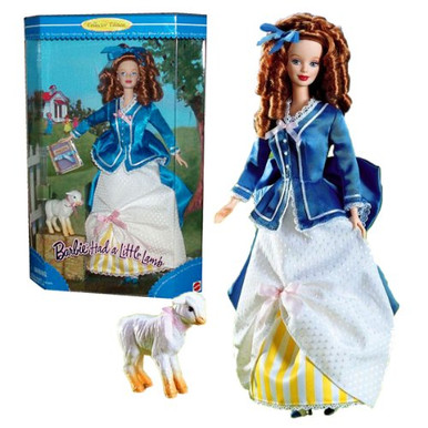 Mattel Year 1998 Barbie inchThe Nursery Rhyme inch First Edition ...