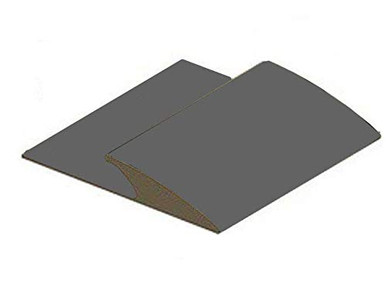 Johnsonite Edge Guard -EG-XX-H- for 1 4 inch Material to Floor - 5 ...