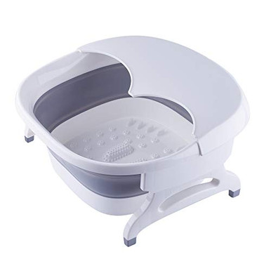 Foot Spa Collapsible Foot Bath - Large Foot Soak Tub for Soaking with ...