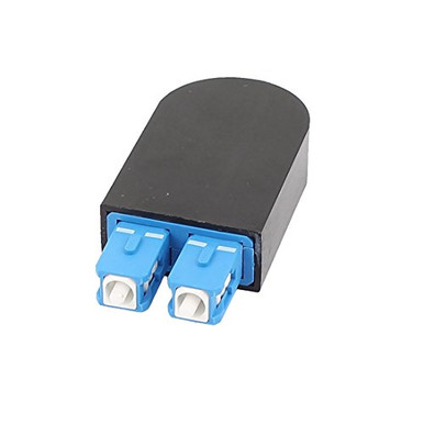 uxcell SC MM SM Fiber Optic Cable Cord Lookback Adapter for Server Rack ...