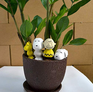 Snoopy Figurines Set 4 Items Snoopy Mini Figure Snoopy Micro Figure ...