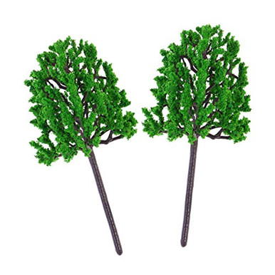 IMIKEYA 12PCS Micro Articificial Simulation Fake Decorative Trees Pine ...