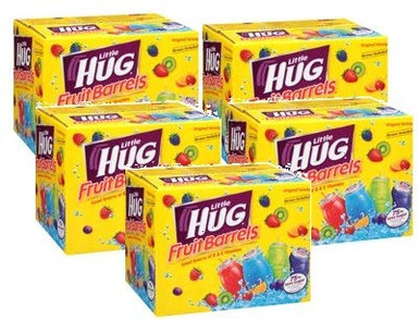 Little Hug Fruit Drink Barrels Original Variety Pack 8 Fl. Oz. 40 Count ...