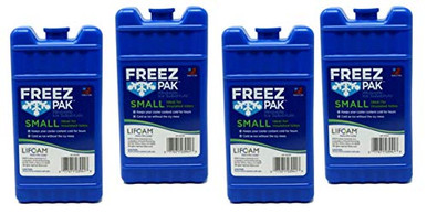 Freeze Packs Reusable Ice Packs 3.4 in x 6.8 in x 1.4 in - Lunch Box ...