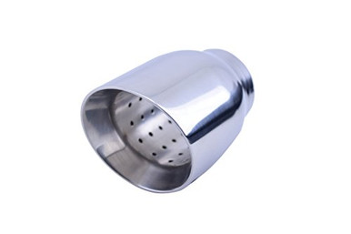 Stainless Steel Exhaust Tip - Inlet 2 inch Outlet 3 inch Style Slanted ...