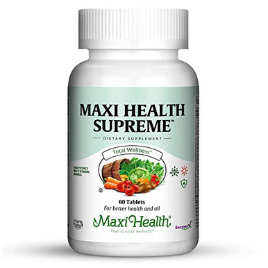 Maxi Health Supreme - High Potency Multivitamin and Mineral Supplement ...