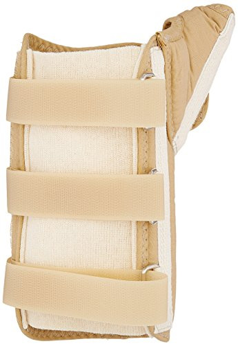 Rolyan D-Ring Wrist and Thumb Spica Splint for Left Wrist, Beige Wrist ...