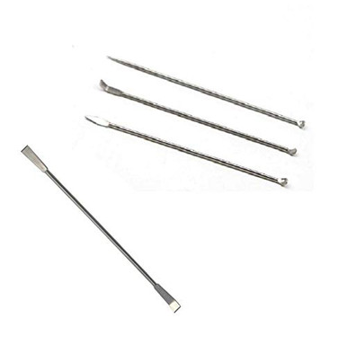 LabZhang 4 Count Micro Spatula Lab Scoop Reagent Laboratory Mixing ...