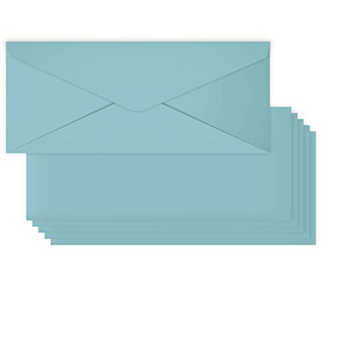Business Envelops 200-Pack 10 Blue Envelopes Standard Square Flap ...