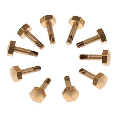 Durable 10x Golden Trumpet Water Key Screws Rods 12 X 2.3mm For ...