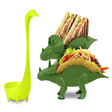 Dinosaur Taco Holder Set by East World Tacosaur Twins with BONUS ...
