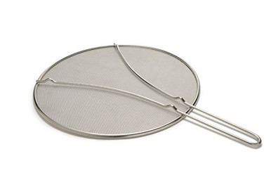 SKEMIX Splatter Screen - 13 inch Stainless Steel Screen with Fine Mesh ...