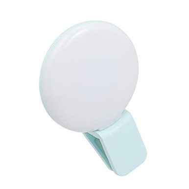 Lasamot Mini Selfie Ring Light Rechargeable Selfie LED Camera Light ...