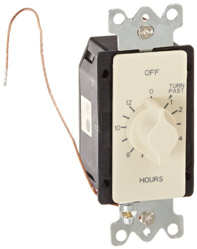 Spring Wound Wall Switch Single Pole With Timer - Warehousesoverstock