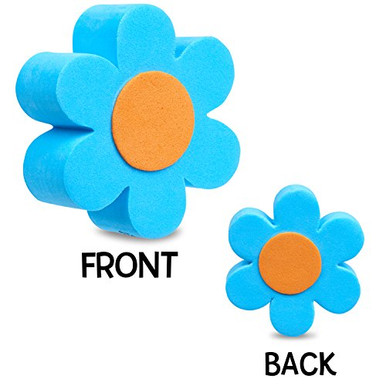 Tenna Tops Blue Daisy Flower Car Antenna Topper Mirror Dangler Desktop ...