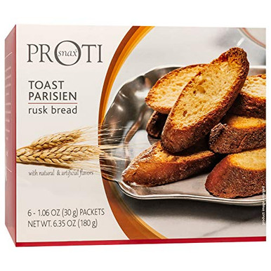 Proti-Thin - High Protein Rusk Bread - High Fiber Parisien Toast - Low ...