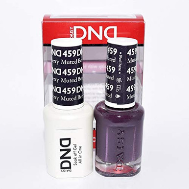 DNDDuo Gel -Gel and Matching Polish- Spring Set 459 - Muted Berry by ...
