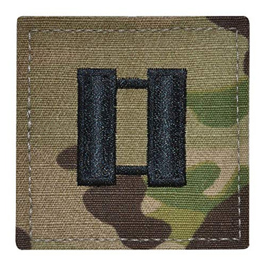 US Army Captain Rank OCP Scorpion with Hook and Loop - Warehousesoverstock