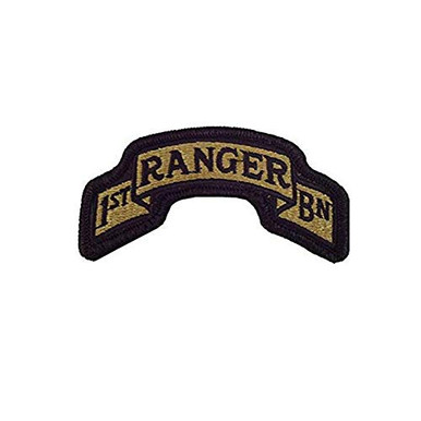 75th Ranger Regiment OCP Scroll Patch -1st Battalion- - Warehousesoverstock