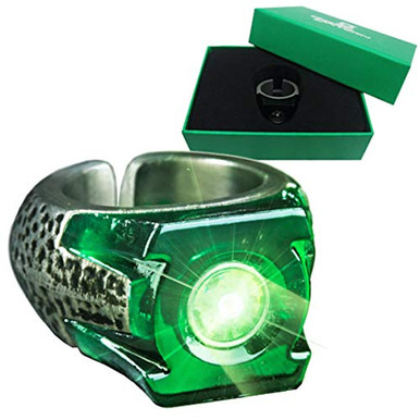 Animewild Green Lantern Light-Up Ring - Warehousesoverstock