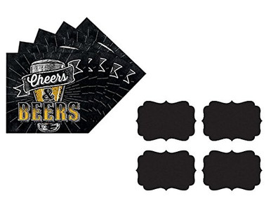 Beer Tasting Party Supplies - Cheers & Beers Beverage Napkins and ...