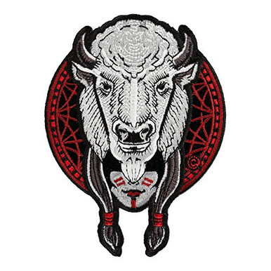 Lakota Legend of the Sacred White Buffalo Woman Patch Medium Size ...