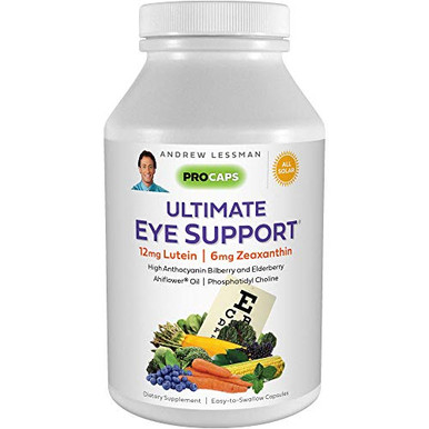 Andrew Lessman Ultimate Eye Support 30 Softgels - 12mg Lutein 6mg ...