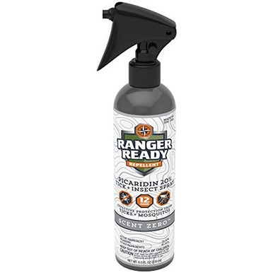 Ranger Ready Picaridin 20 percent Tick and Insect Repellent Scent Zero ...