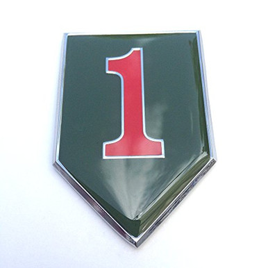 1st Infantry Division Decal Sticker Emblem for Car Truck SUV Metal US ...