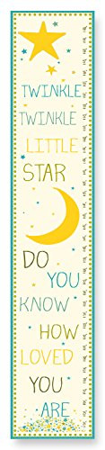 The Kids Room by Stupell Twinkle, Twinkle Little Star Growth Chart, 7 x ...