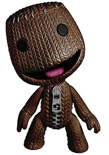 Little Big Planet Mega Deluxe 9 inch Sackboy with Open Smile Mouth ...
