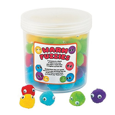 Fun Express Warm Fuzzies Set - 100 Pieces - Educational and Learning ...
