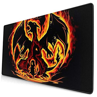 Large Extended Gaming Mouse Pad with Stitched Edge Washable Mouse Mat ...