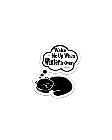 Cool Sticker for Cars Trucks Water Bottle Fridge Laptops Wake me up ...