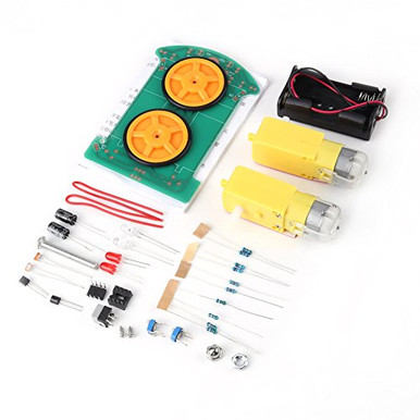 Smart Car DIY Set Smart Tracking Car DIY Accessories Kit Electronic ...