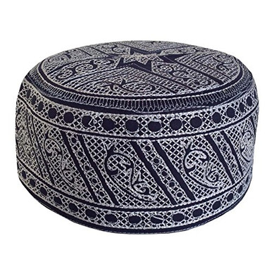 Eid Hand Embroidered Kufi Men s Koofi Islamic Prayer Cap Pakistani Topi ...