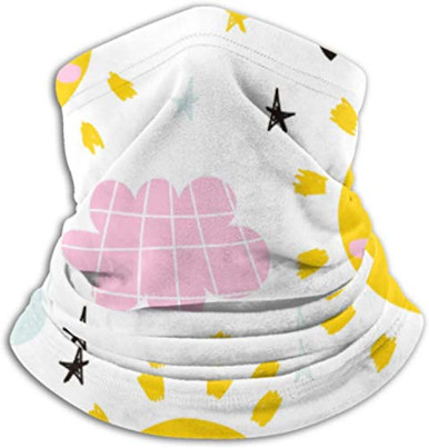 Microfiber Neck Warmer- Neck Gaiter Tube Ear Warmer Headband Cute ...