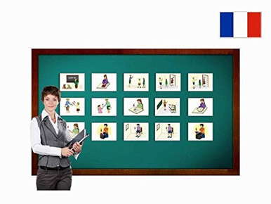 Consignes - Fiches de vocabulaire - Classroom Instruction Flashcards in ...