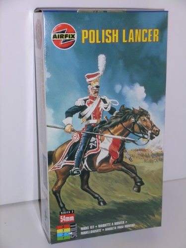Airfix Napoleonic Polish Lancer--Plastic Figure Kit - Warehousesoverstock