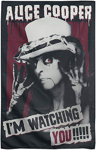 Raz Alice Cooper Im Watching You Fabric Poster Flag - Warehousesoverstock