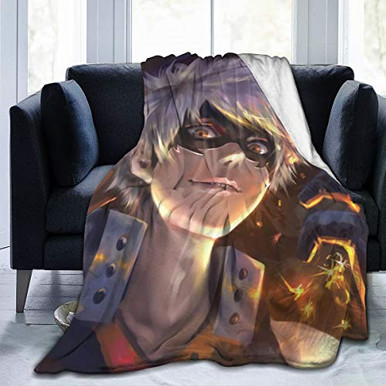 Nice Fleece Bed Blankets HeroAca Bnha Anime Bakugou Katsuki Kacchan ...