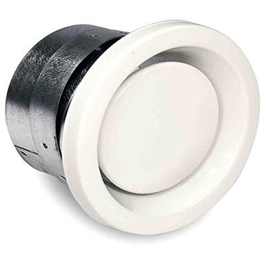 Fantech MGE 5 Metal Exhaust Grille with Collar for 5" Duct ...