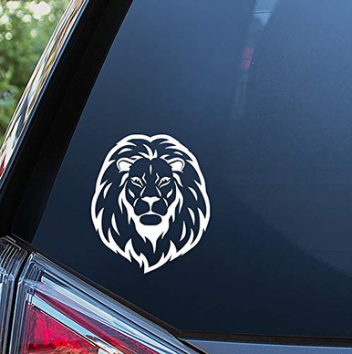 Lplop Cut Sticker Lion Head Sticker - 5 Inches Vinyl Decal - Set of 2 ...