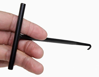 Bike Black Metal Brake Spring Hook Puller Tool T-Handle Style Remove ...