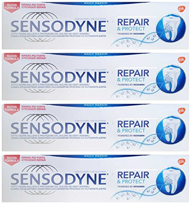 Sensodyne inchRepair and Protect inch Toothpaste powered by NovaMin * 2 ...