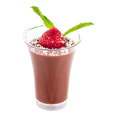 Mini Trumpet Shaped Cup for Desserts, Parfaits, Fruits and Small Drinks ...