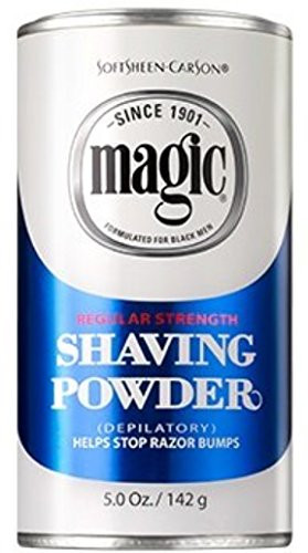 Magic Shaving Powder Blue Regular Strength 5 oz (Pack of 12 ...