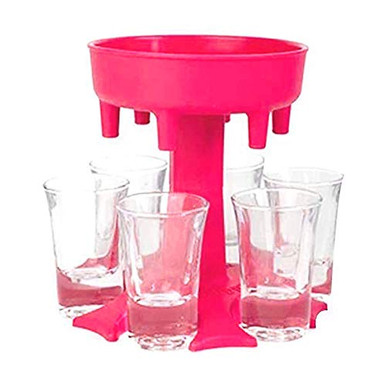 6 Ways Shot Glass Dispenser and Holder - Dispenser for Filling Liquids ...