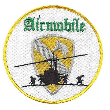 1st Air Cavalry Airmobile Patch - Warehousesoverstock