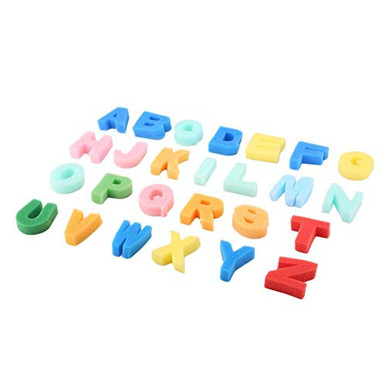 Colorful Sponge Drawing Toy Reusable Letters Stamp Creativity Friends ...